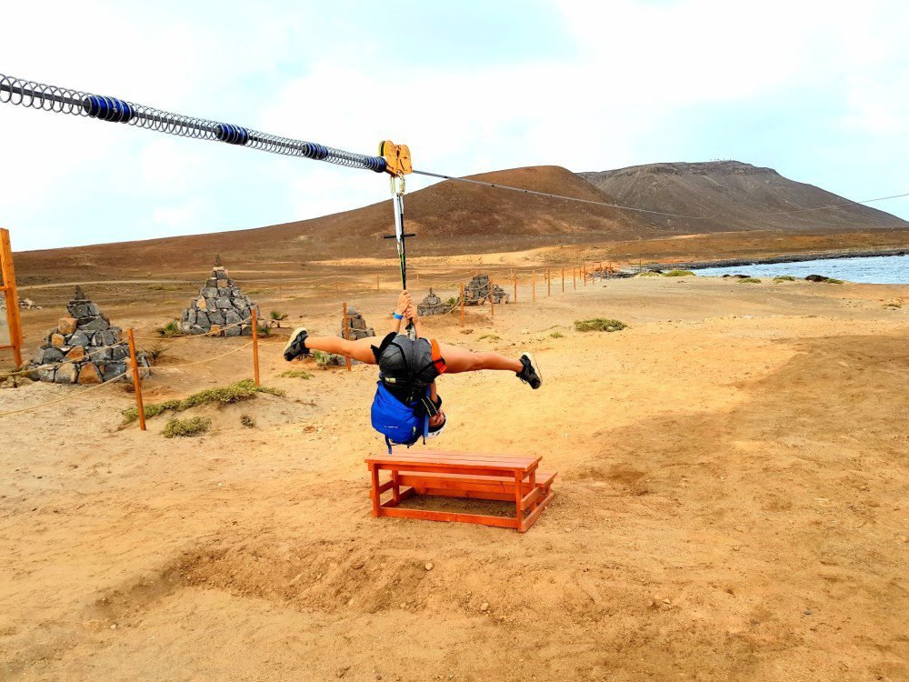 Isla de Sal – Vuelo en Zipline